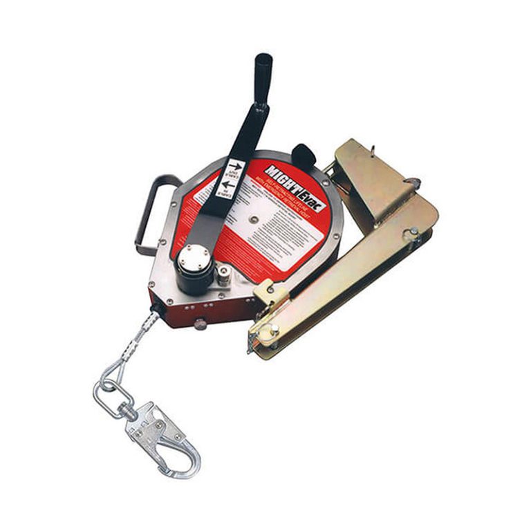 MIGHTEVAC MR50G SELF RETRACTING LIFELINE SRL W/ EMERGENCY RETRIEVAL ...