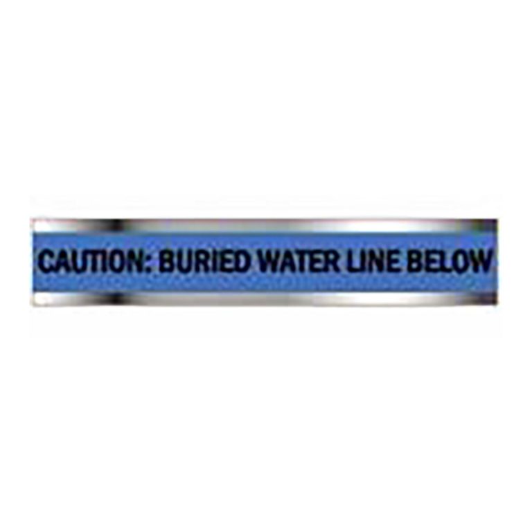 WATER LINE BURIED BELOW DETECTABLE TAPE – Wyler Enterprises, Inc